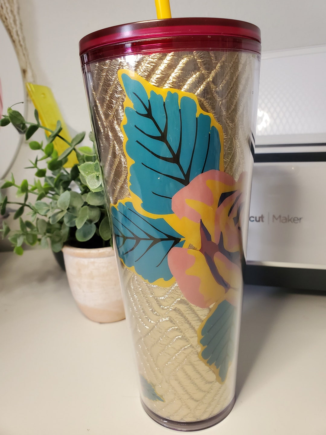 Starbucks Fall Collection 2020 Gold Quilted Rose Insulated Tumbler With ...