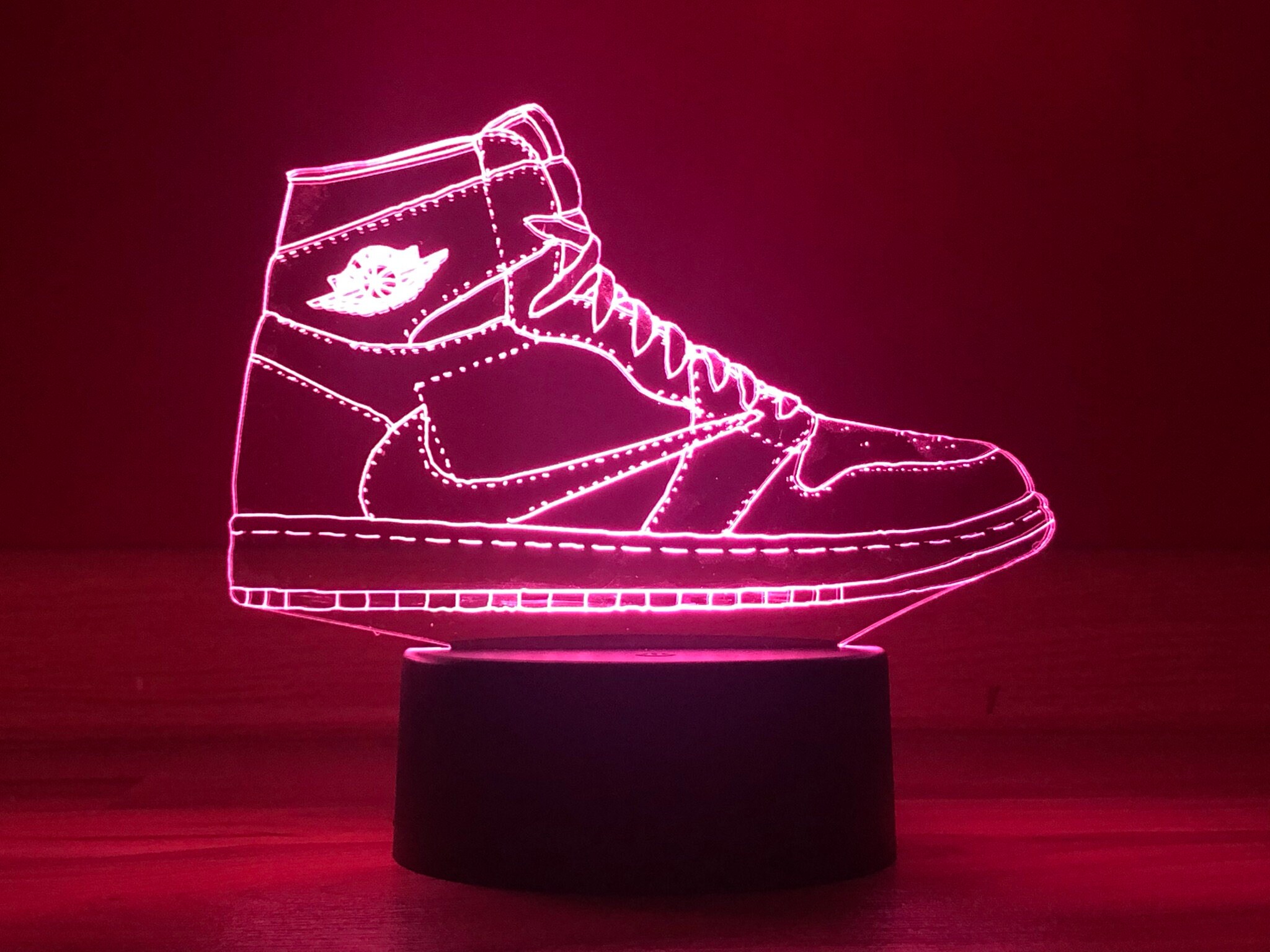 Air Jordan 1 Travis Scott Retro High Nike Lamp Sneaker Night - Etsy UK