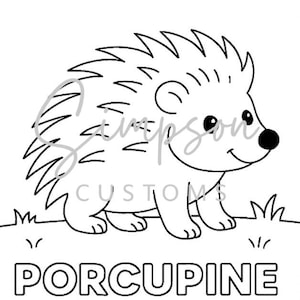 Forest Animal Coloring Pages – Kids' Woodland Activity (instant ...