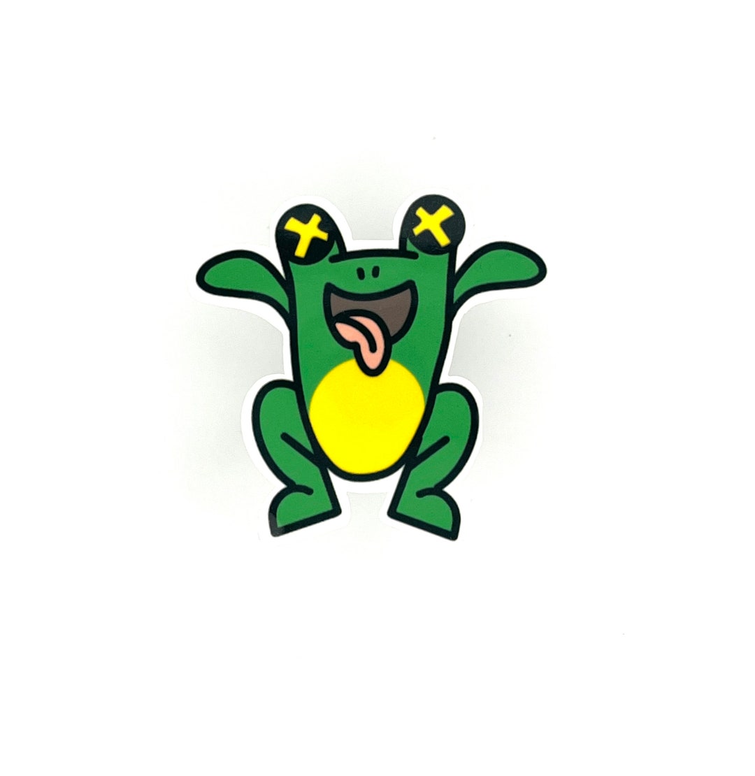 6th Grade Science Frog (R.I.P.) | Frog Sticker | Vinyl Sticker | Bottle ...
