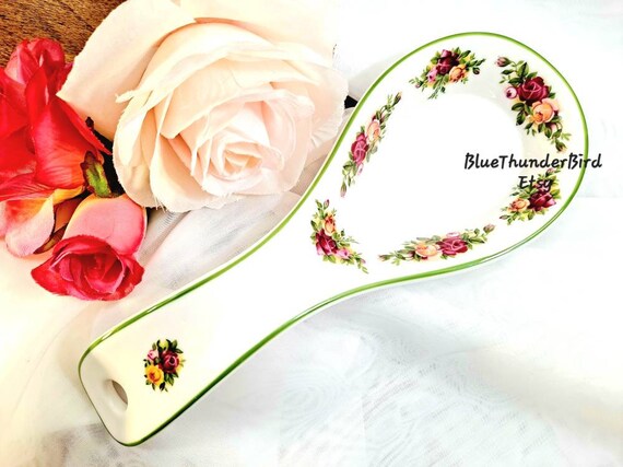 Royal Albert Old Country Roses Spoon Rest Collectable Roses - Etsy