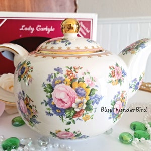 New!royal Albert Lady Carlyle Tea Pot Classic I Teapot Collectors ...