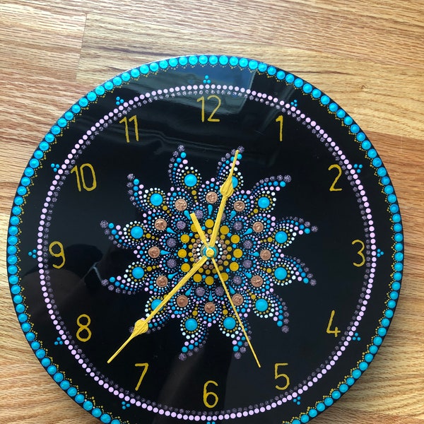 Mandala Clock - Etsy