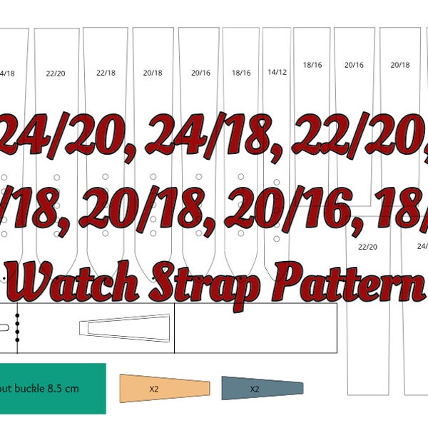 Leather Strap Watch - Etsy