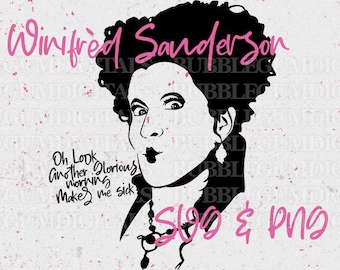 Winifred Sanderson Png - Etsy