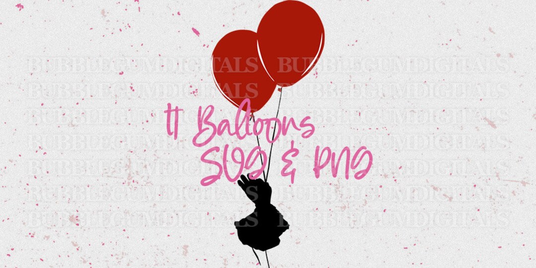 IT Balloons - SVG & PNG - Etsy
