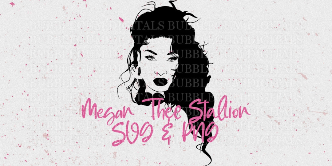 Megan Thee Stallion - SVG & PNG - Etsy