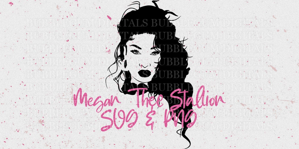 Megan Thee Stallion SVG & PNG - Etsy