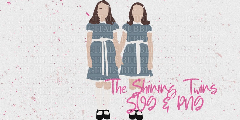 The Shining Twins SVG & PNG - Etsy