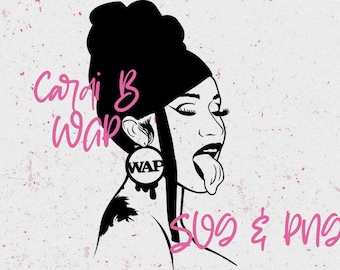 WAP Cardi B and Megan Thee Stallion SVG & PNG | Etsy