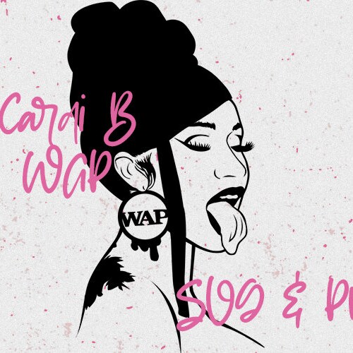 Cardi B WAP SVG & PNG - Etsy