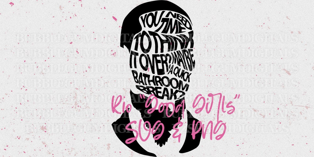 Rio From Good Girls SVG & PNG | Etsy