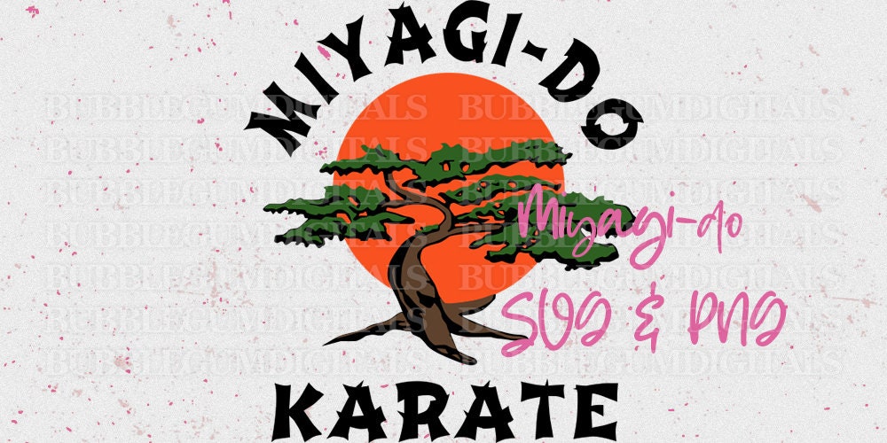 Miyagi-do Karate SVG & PNG - Etsy