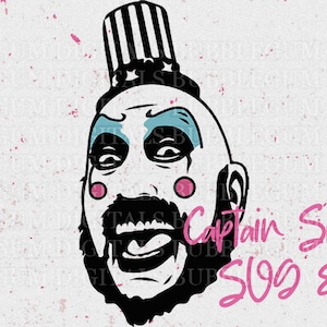 Captain Spaulding - SVG & PNG - Etsy