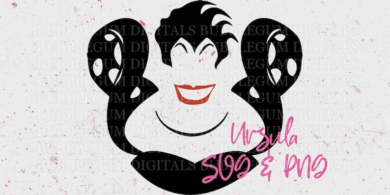 Ursula - PNG & SVG - Etsy