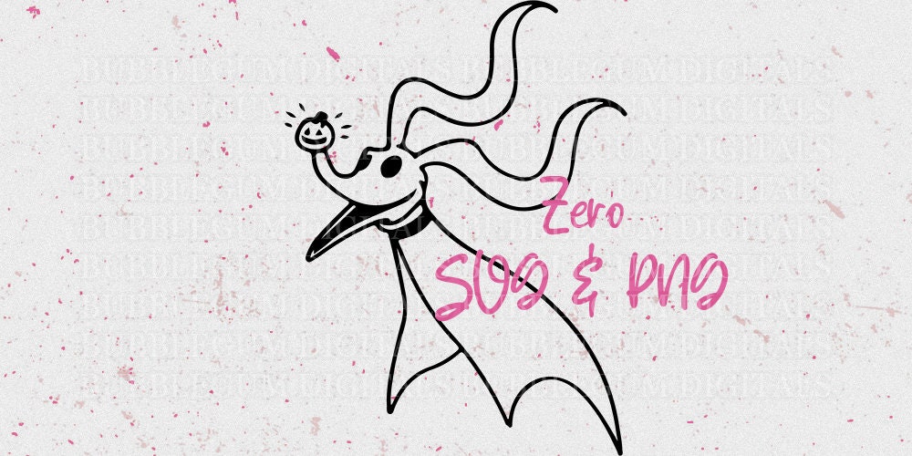 Zero SVG & PNG | Etsy