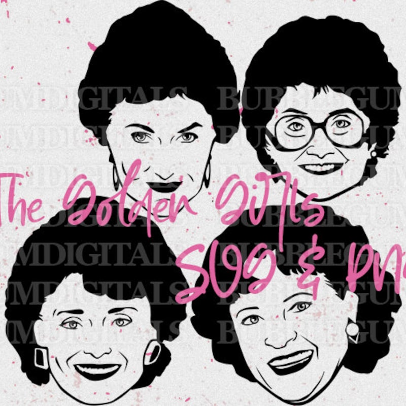 Golden Girls Svg - Etsy