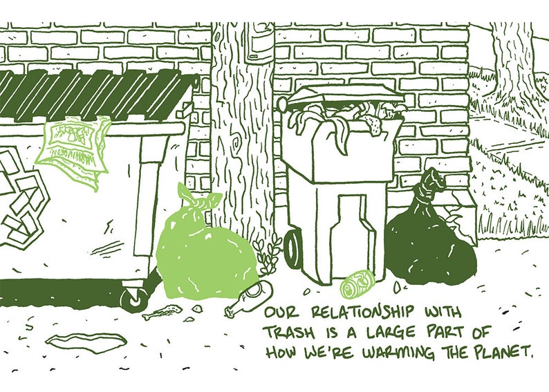 Compost This Zine Mini-comic - Etsy