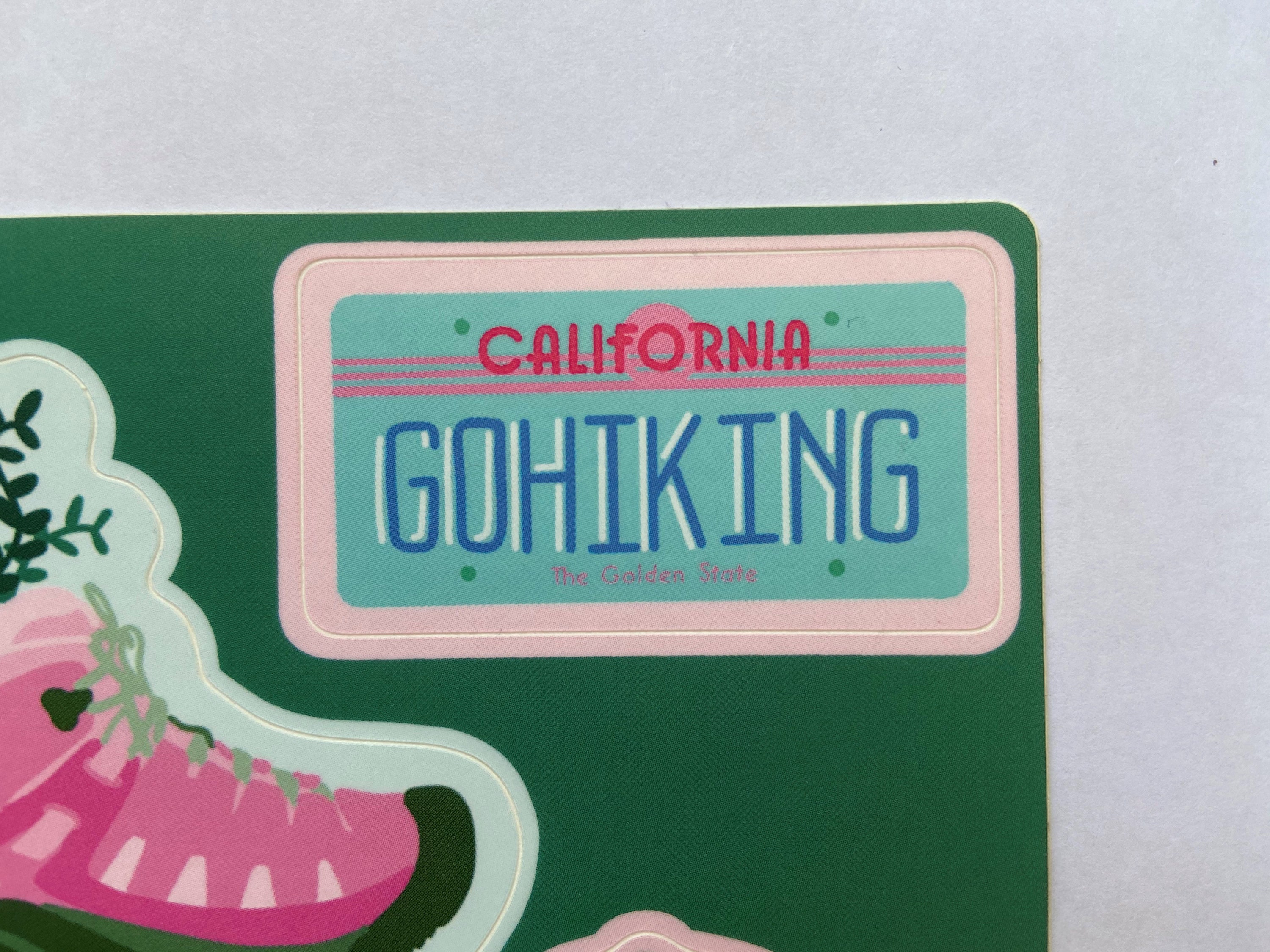 Take a Hike - Hiking Themed Sticker Sheet, Die Cut Stickers, Matte ...