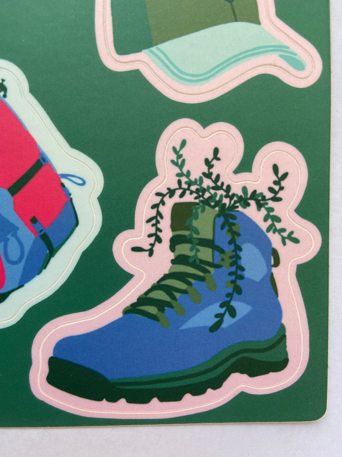 Take a Hike - Hiking Themed Sticker Sheet, Die Cut Stickers, Matte ...