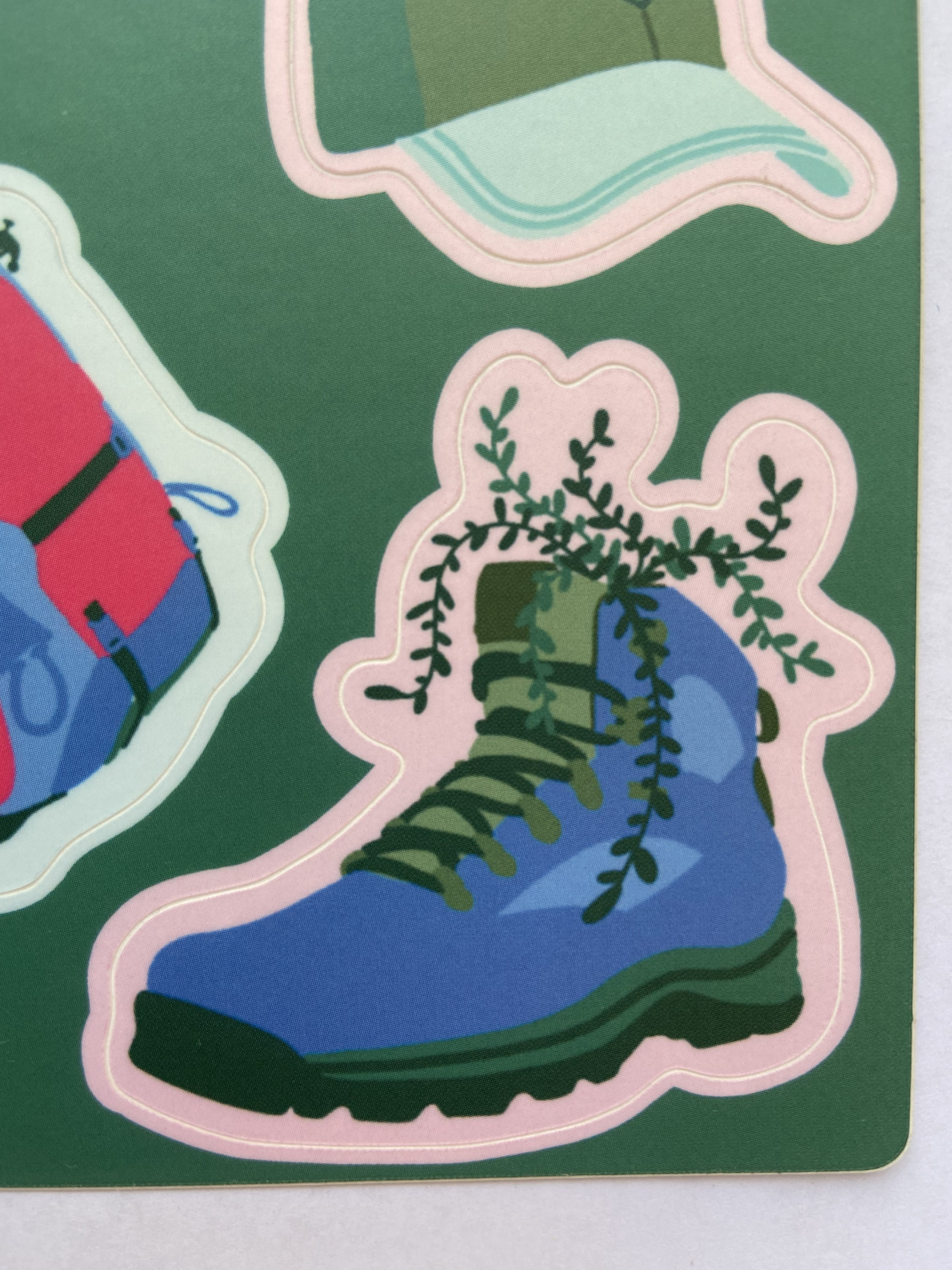 Take a Hike - Hiking Themed Sticker Sheet, Die Cut Stickers, Matte ...