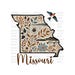 Missouri State Floral PNG Clip Art – Digital Download - Etsy