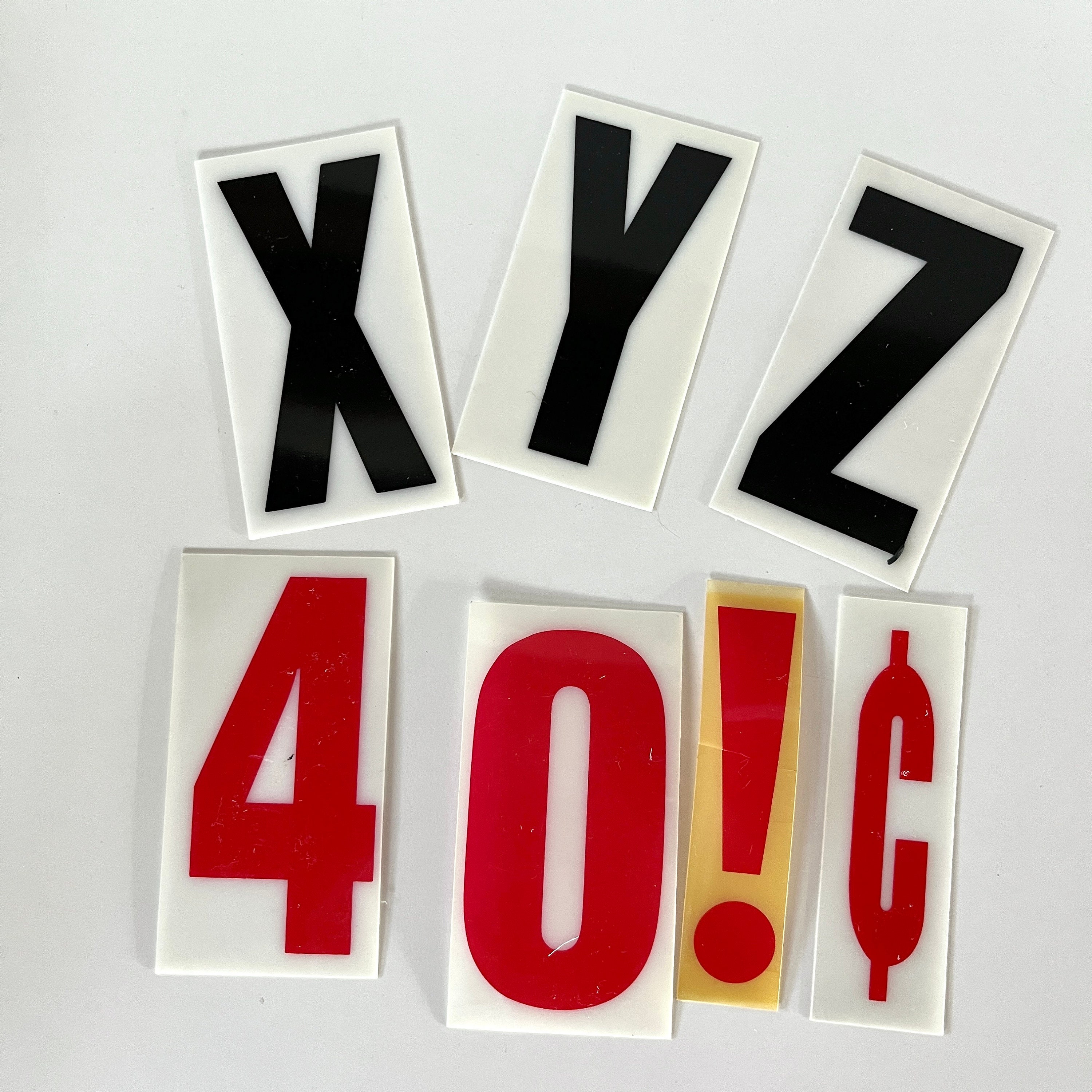 Custom Phrase 4 Vintage Acrylic Marquee Letters Sign YOU PICK & SPELL ...