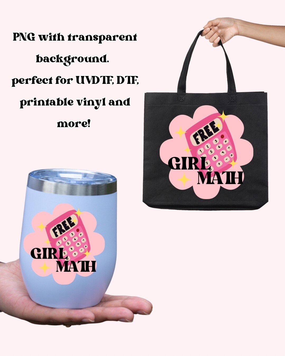 Girl Math, Trendy Png, Svg, Digital Download Retro Groovy Funky Pink ...