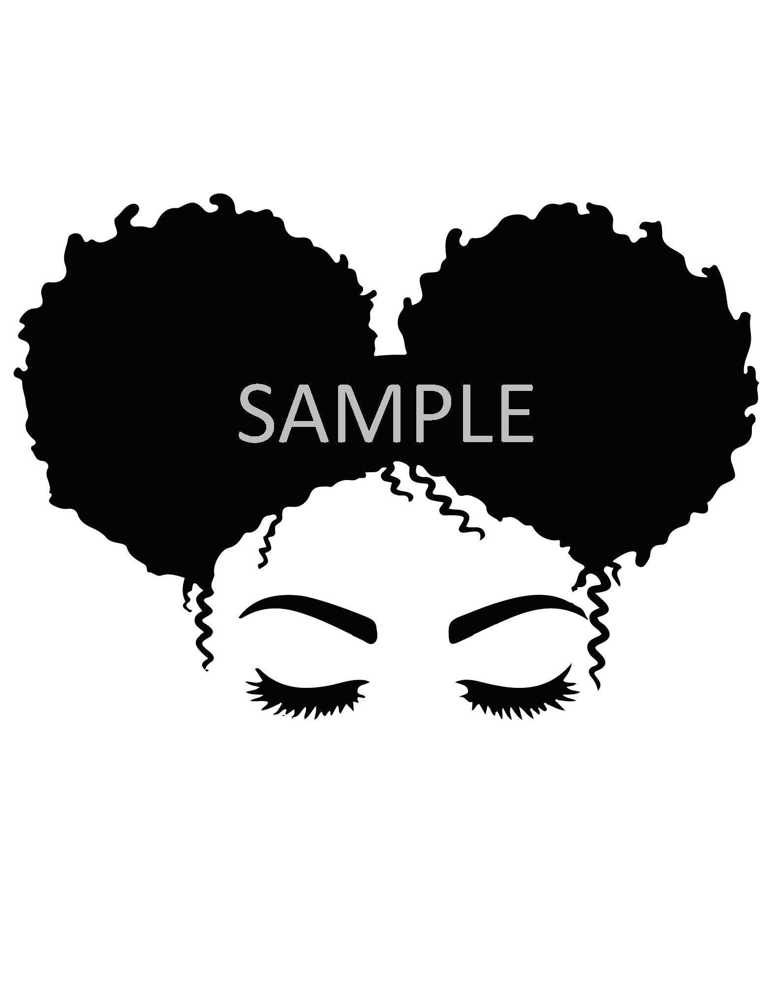 Printable Messy Bun Display Card for Ear Warmers Headbands and Messy ...