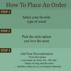 Personalized Engraved Heart Song Lyrics Wall Art Wood Boards - Custom ...