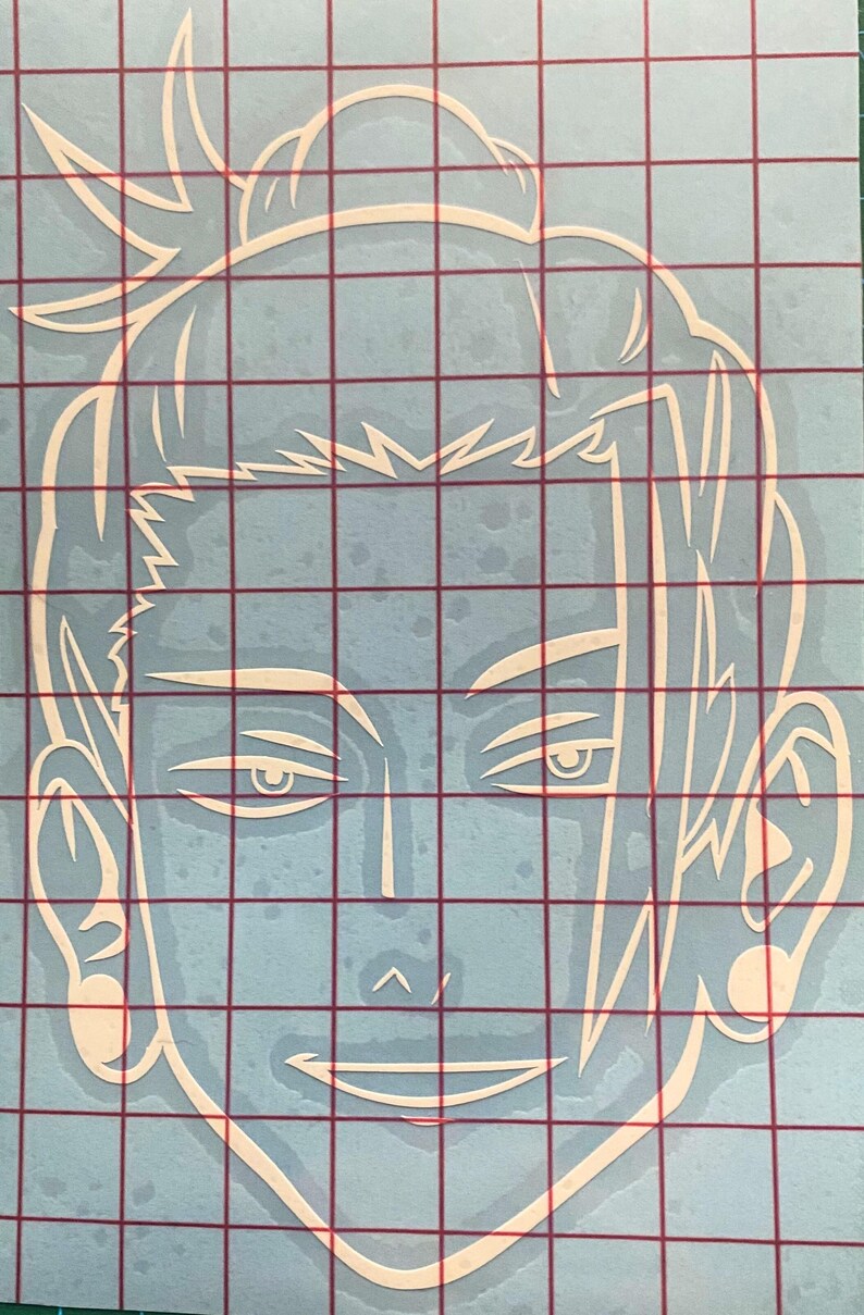 Young Geto Vinyl Decal Sticker |jujutsu Anime| - Etsy