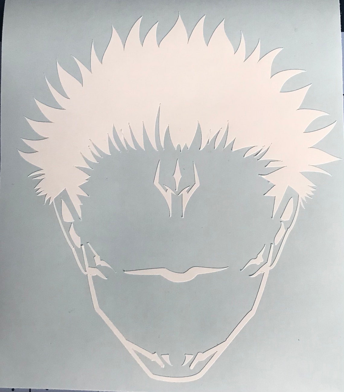 Sukuna King of Curses Jujutsu Vinyl Decal Sticker - Etsy