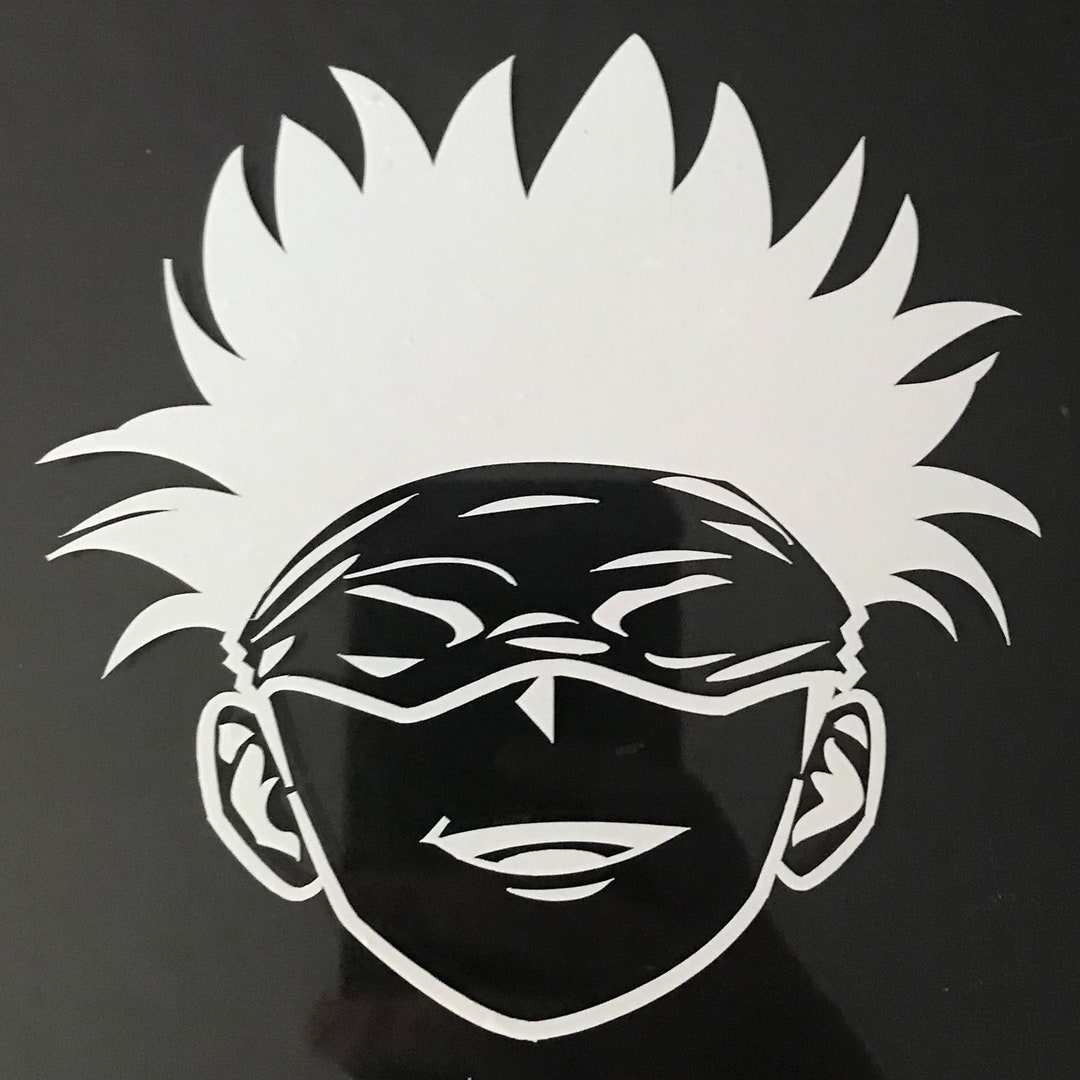 Gojo Satoru Jujutsu Vinyl Decal Sticker - Etsy