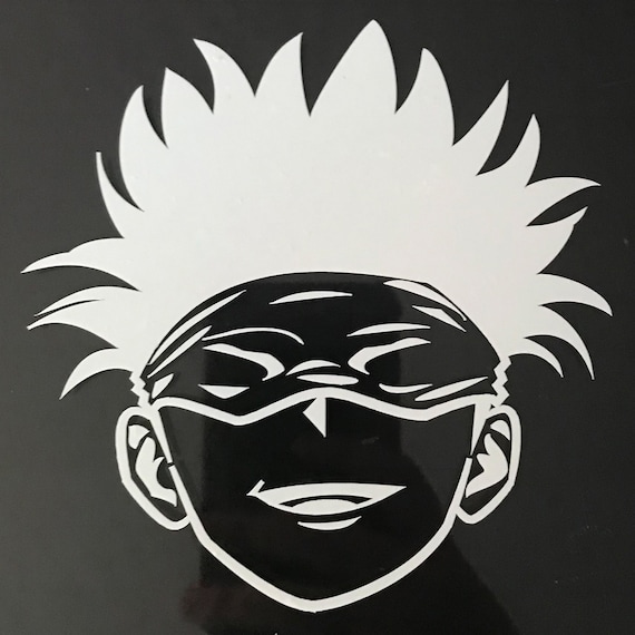 Gojo Satoru Jujutsu Vinyl Decal Sticker - Etsy