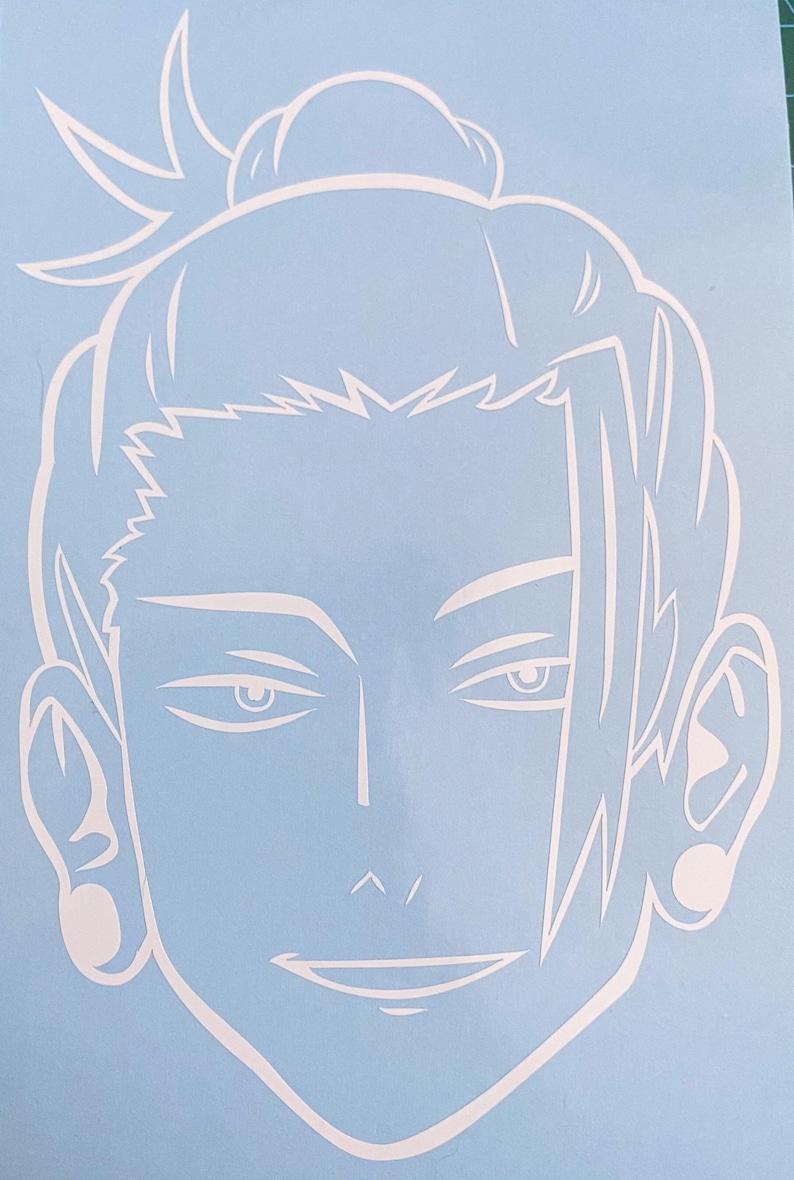 Young Geto Vinyl Decal Sticker |jujutsu Anime| - Etsy