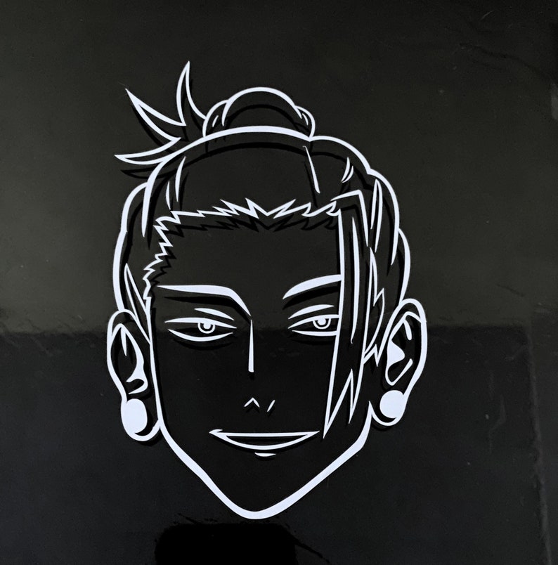 Young Geto Vinyl Decal Sticker |jujutsu Anime| - Etsy