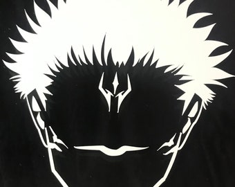 Sukuna Decal Sticker - Etsy