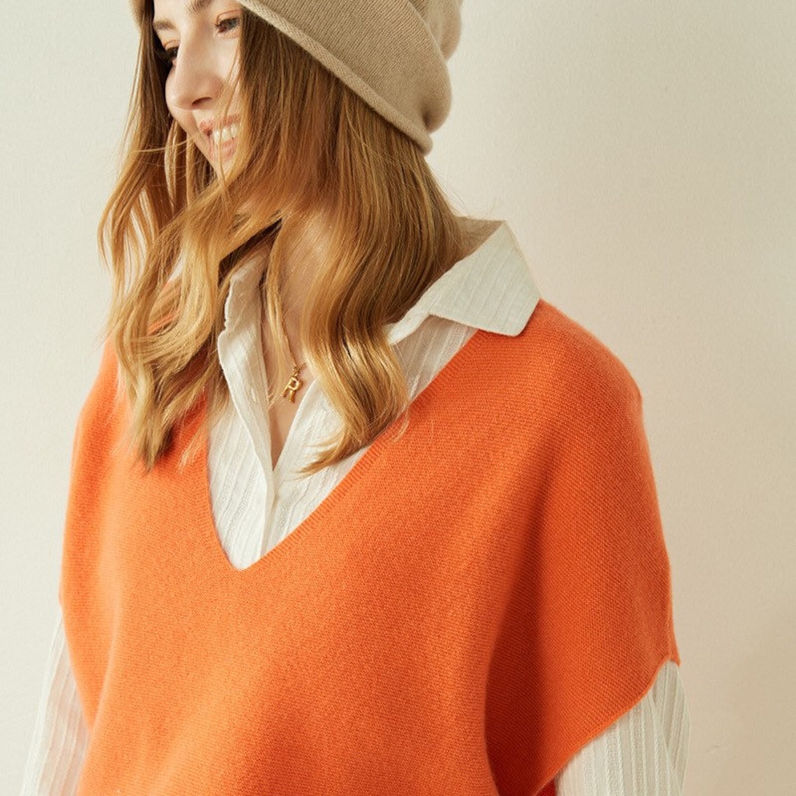 Lady's Cashmere Vest. 100% Cashmere. Cashmere Vest for - Etsy