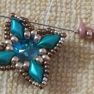 Arabesque Beads Earrings Tutorial Beading Pattern Earring - Etsy