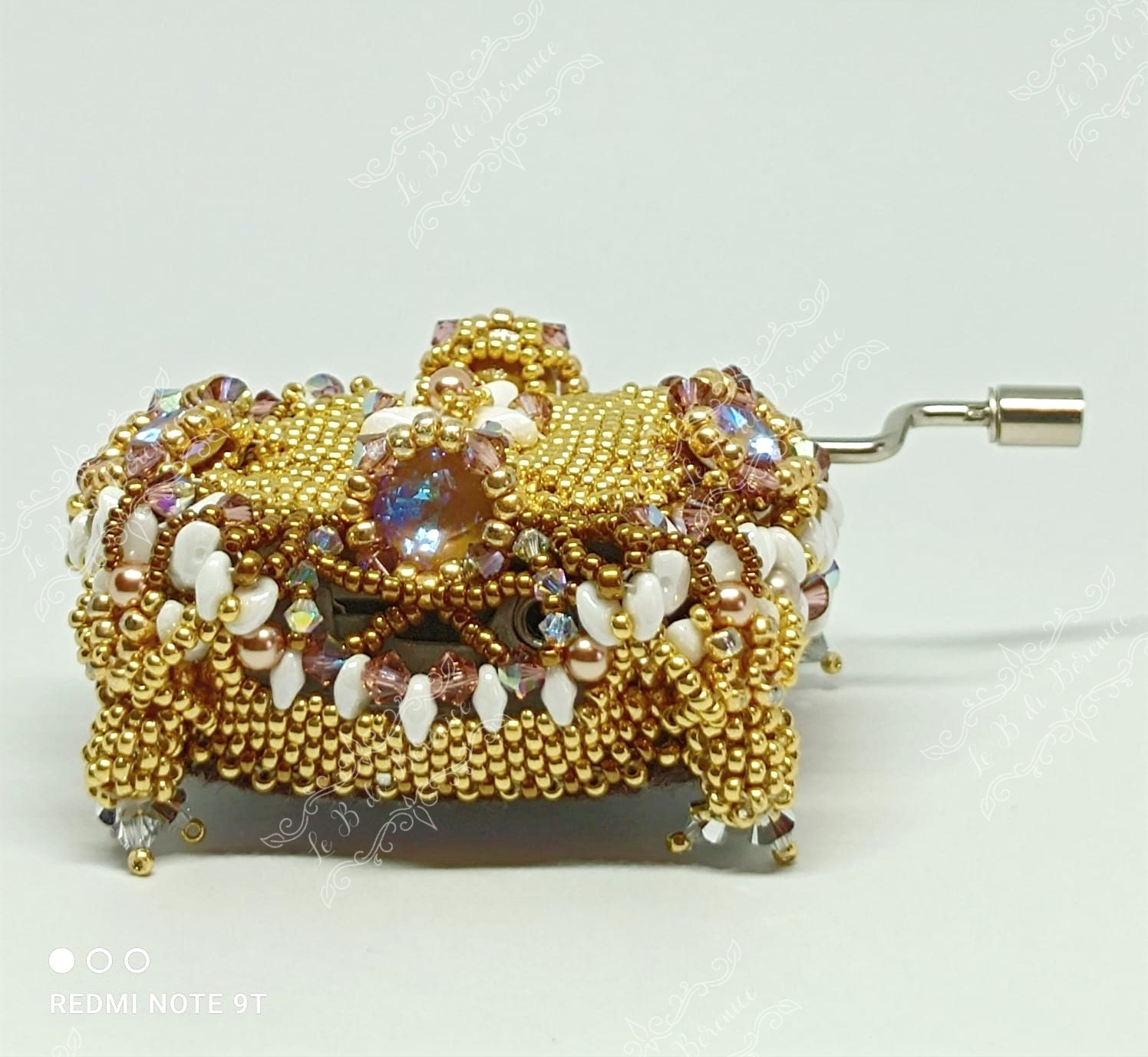 Beading Patterns for Decorative Box Ornament Beadembroidery,how to Make ...