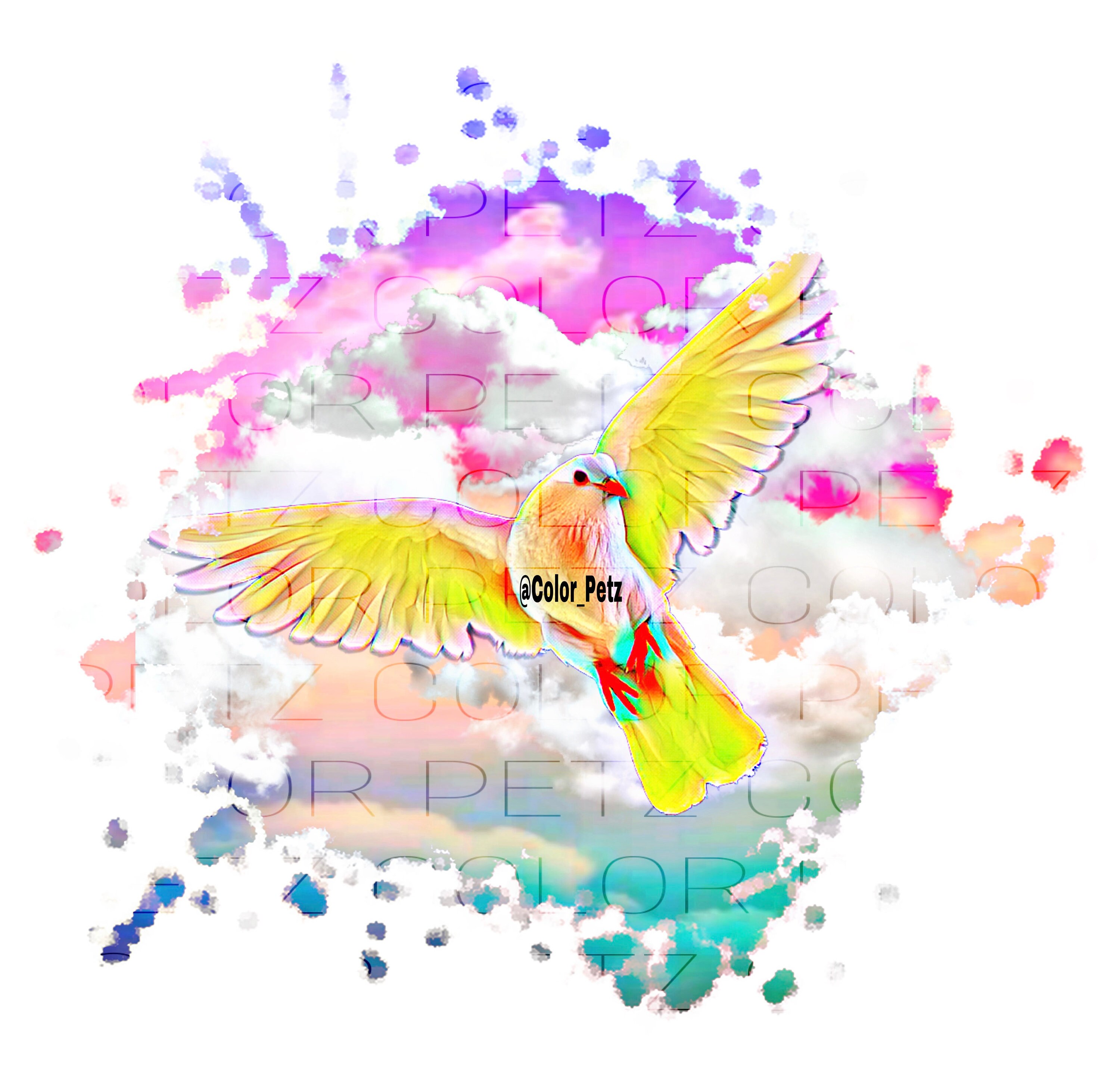 Dove, Watercolor, Digital Download, Clipart, JPG Wall Art, Printable ...