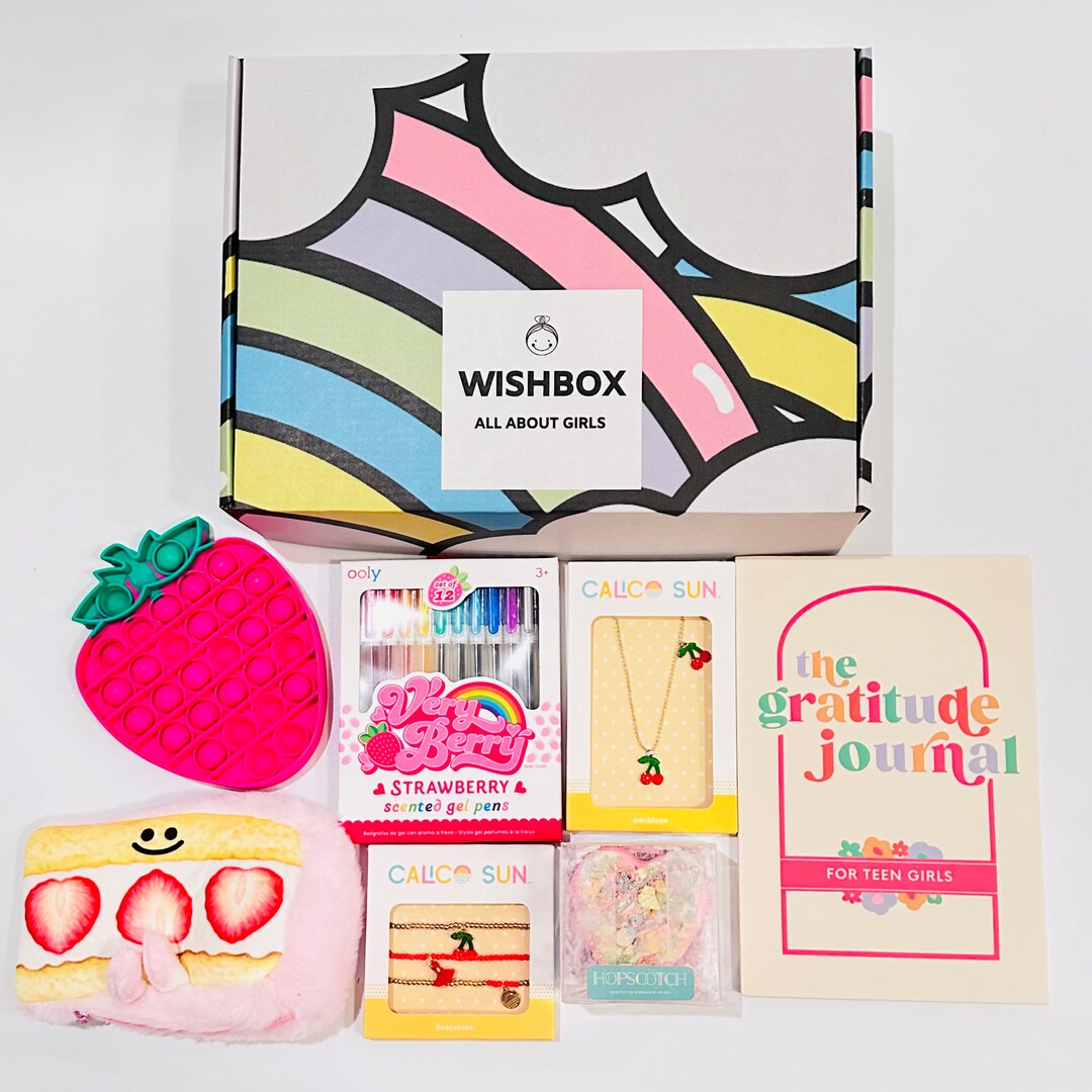 Cherry Berry Wishbox Perfect Camp Box, Curated Gift Box, Birthday Box ...