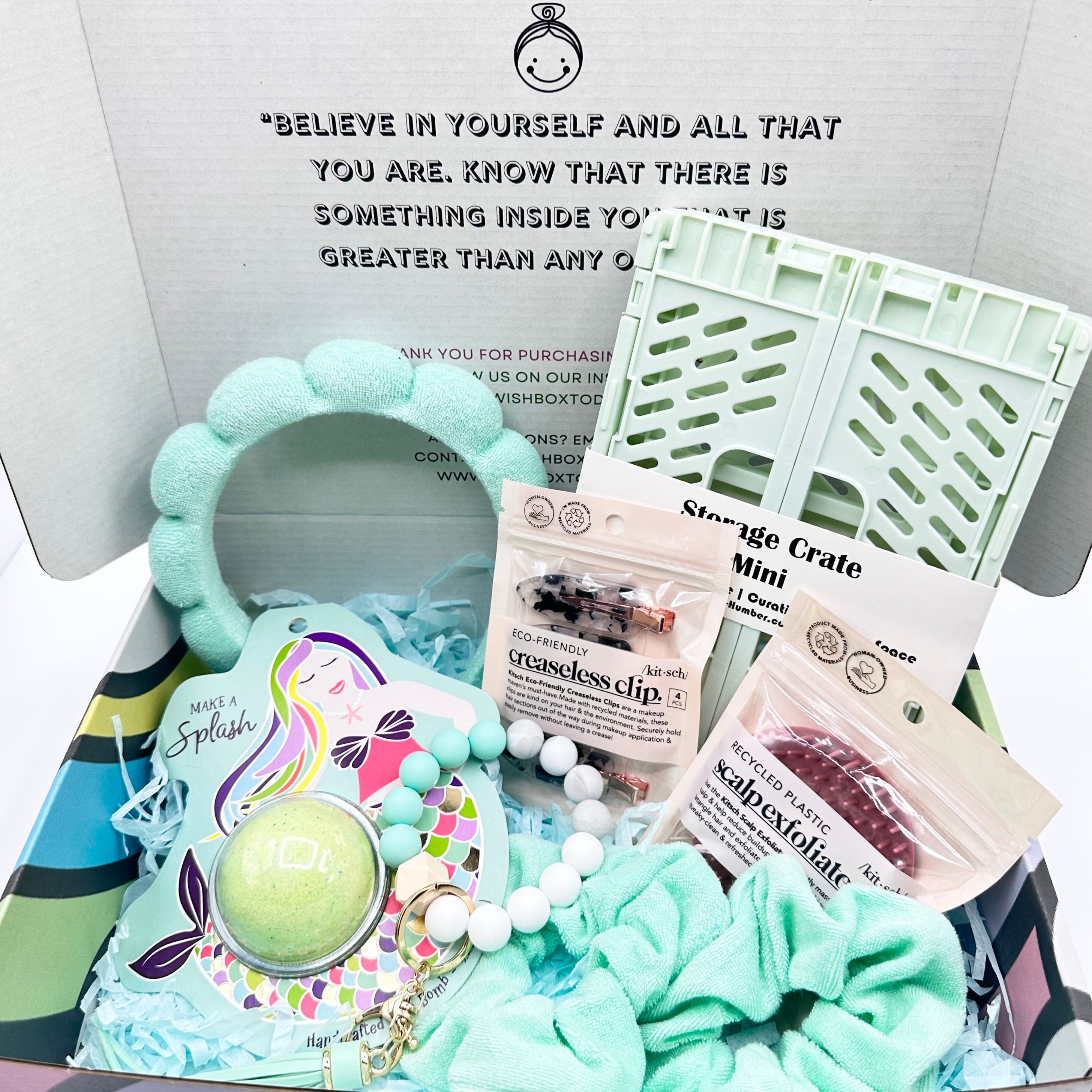 New Turquoise Wishbox Best Curated Gift Box for Teen Girls, Best Teen ...