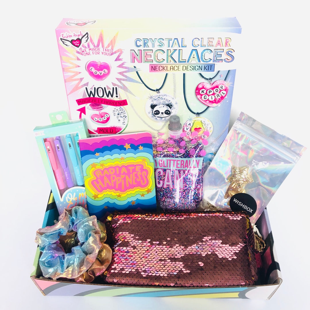 Glittery Wishbox Themed Gift Box for Girl Curated Gift Box - Etsy Canada