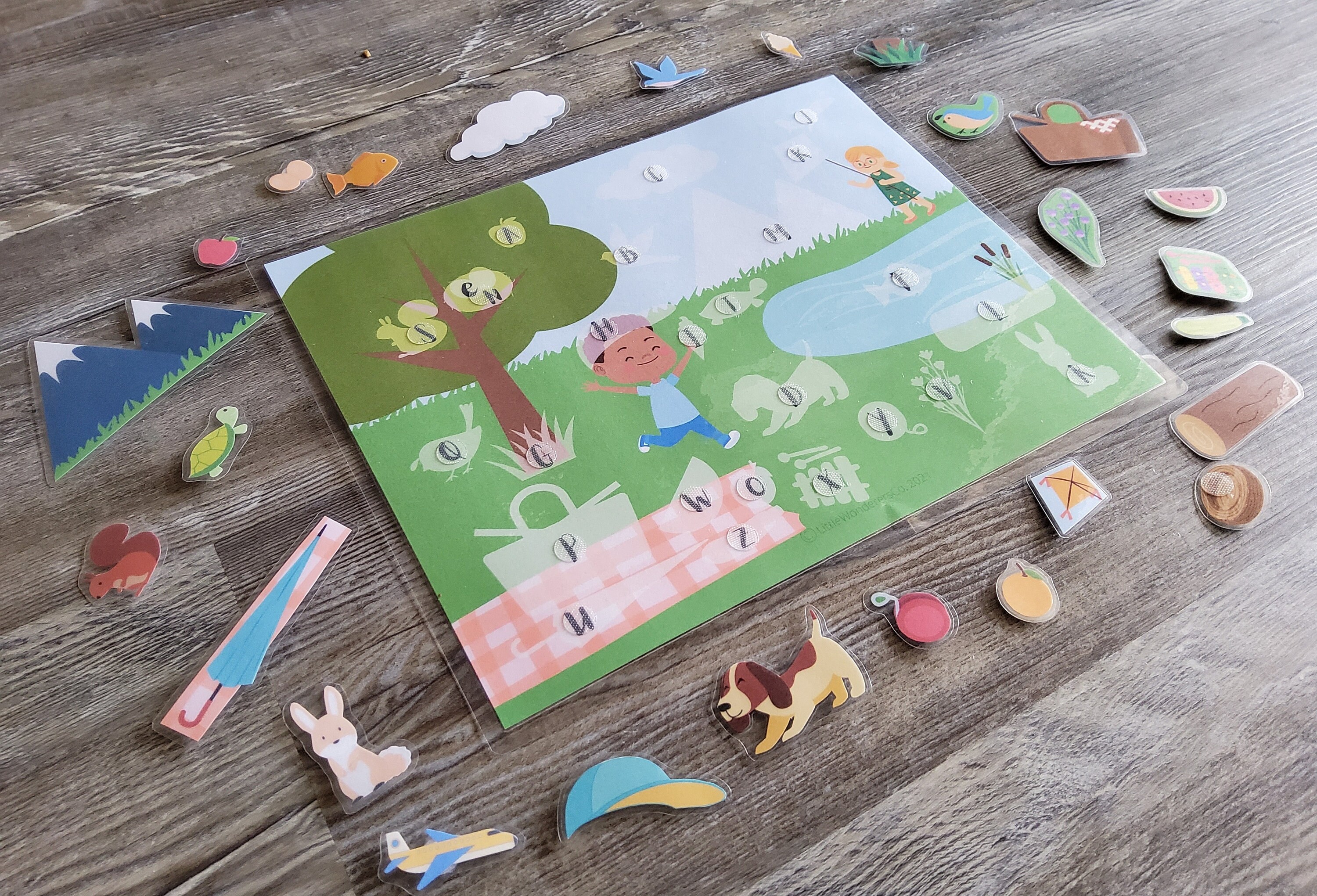 Initial Sound Alphabet Phonics Puzzle Mat Preschool, ESL, Kindergarten ...