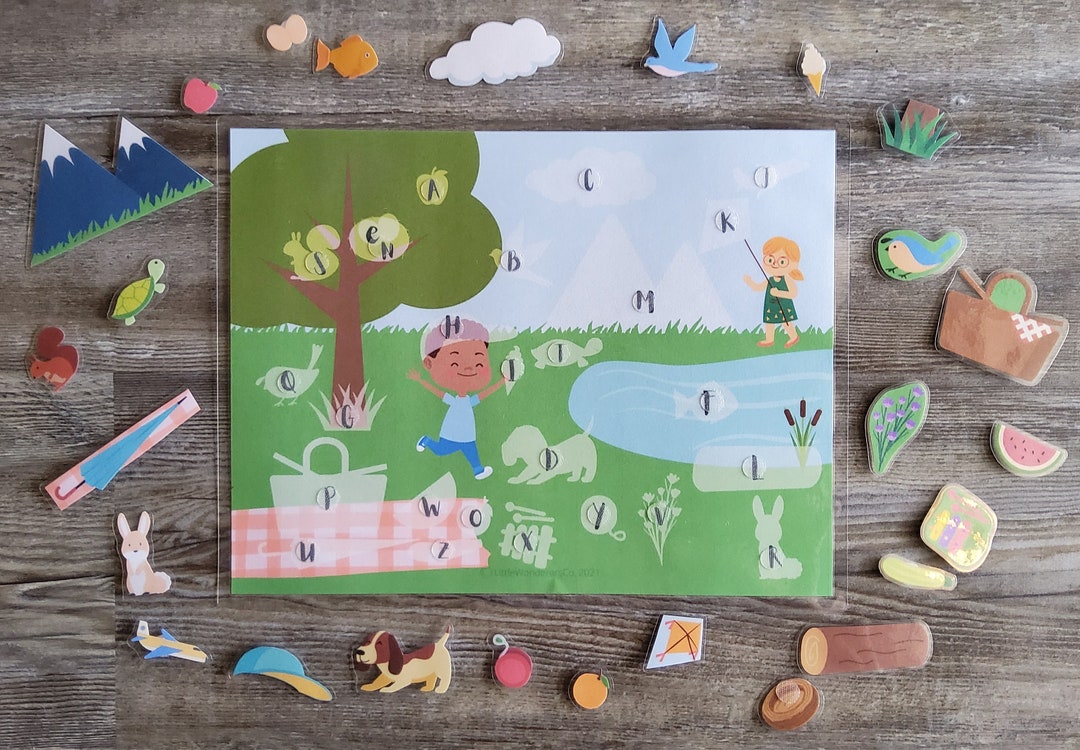 Initial Sound Alphabet Phonics Puzzle Mat - Preschool, ESL ...