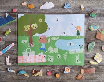 Rainbow Circle Time Wall Calendar Bundle Printable With - Etsy