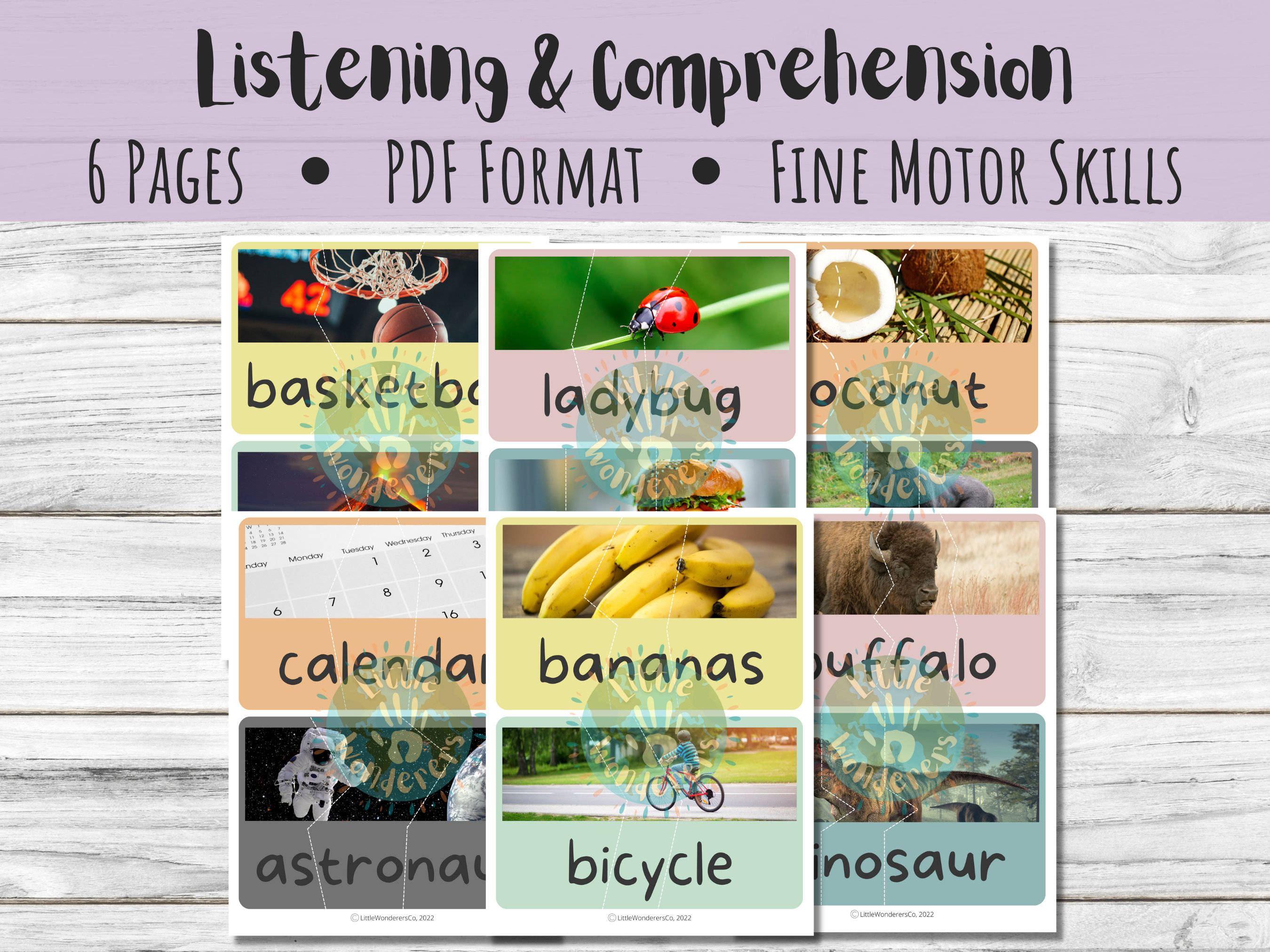 Three Syllable Word Puzzles - Homeschool, English, Language, Sounds ...