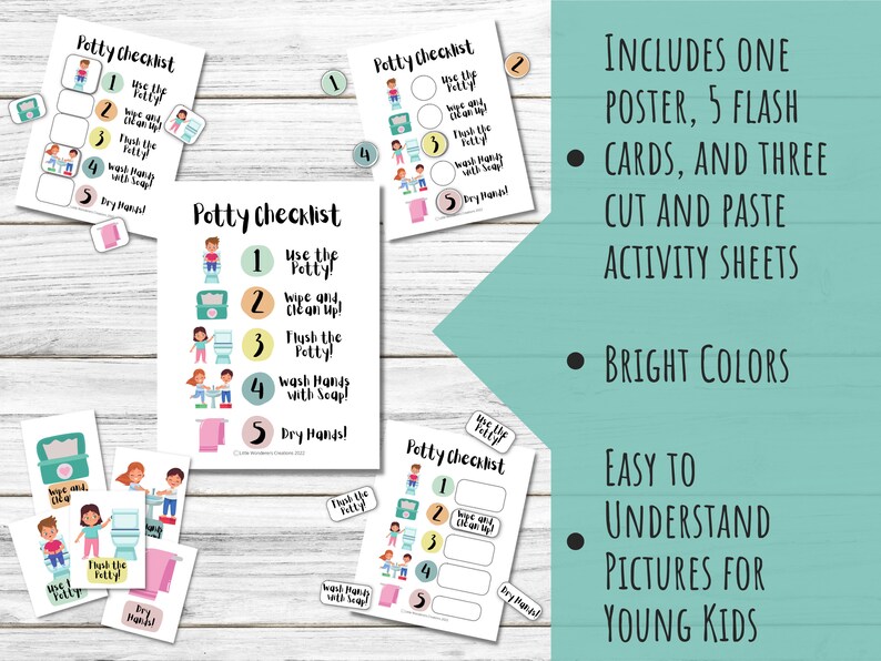 Potty Training Time Activity Bundle Toilet Training, Toddler, Preschool ...