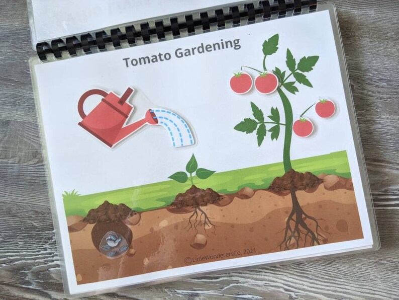 Nature Busy Book Printable Preschool Quiet Activity Travel - Etsy